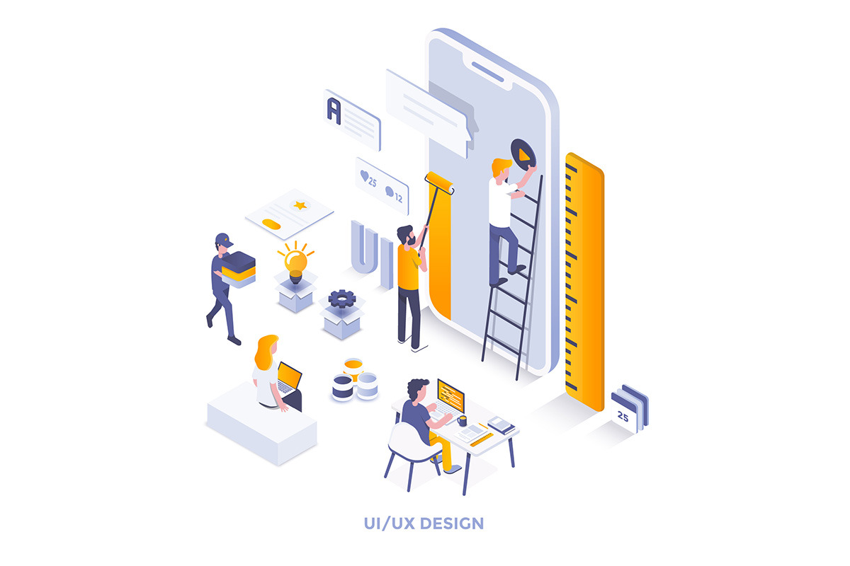 Modern isometric illustrations, an Education Illustration by Creative ...