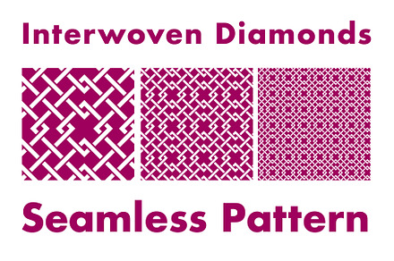 Interwoven Circles Seamless Pattern, a Pattern Graphic by npdstudio
