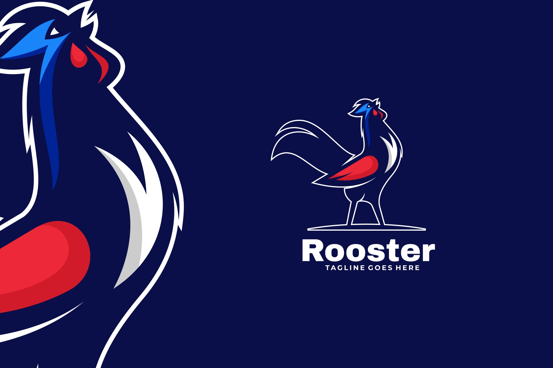 Rooster Logo | Creative Market