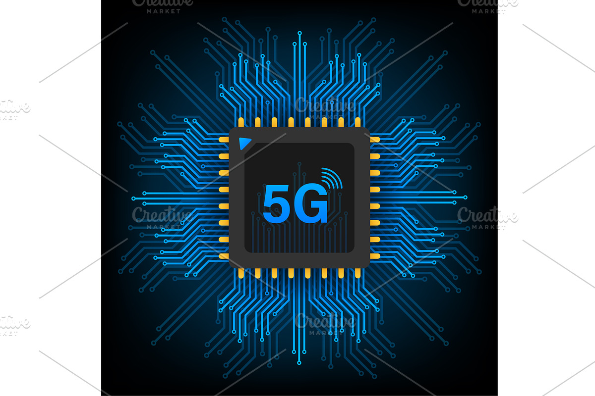 5G eSIM Embedded SIM card icon, an Object Illustration by DG-Market