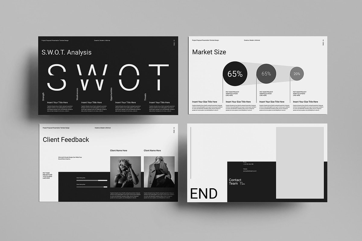 Project Proposal Presentation, a Presentation Template by DesignCrest