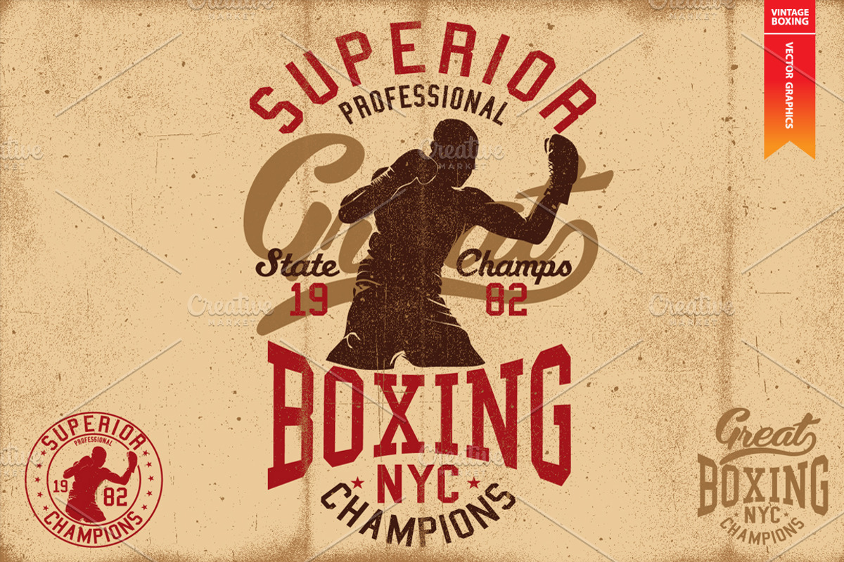 BOXING, an Animal Illustration by Artistic & Unique