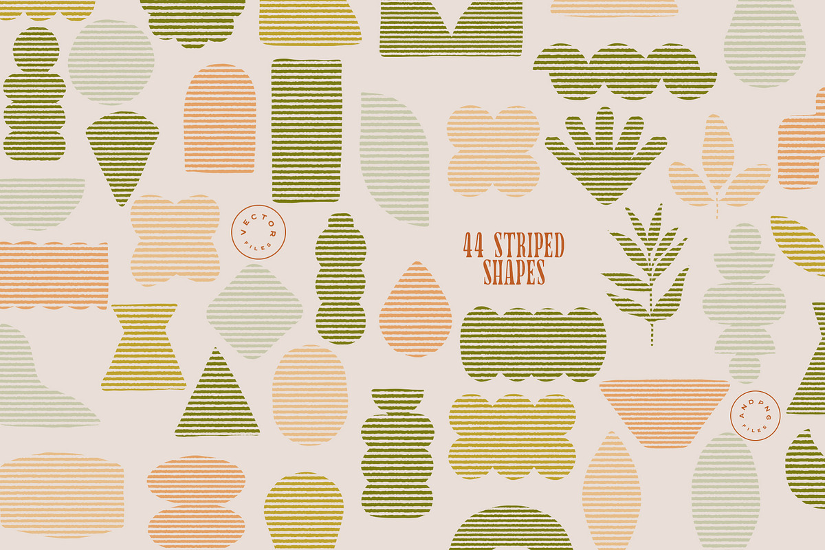 Textured Shapes, Posters & Patterns