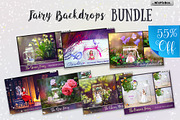 Fairy Backdrops Bundle, a Layer Style Add-On by MixPixBox | Creative Market