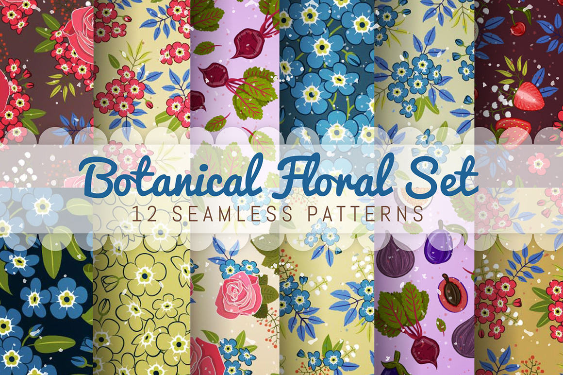 12 Amazing Seamless Patterns, a Pattern Graphic by Jean Balogh