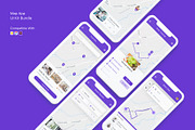 Map App UI Kit Bundle, an App Template by Betush