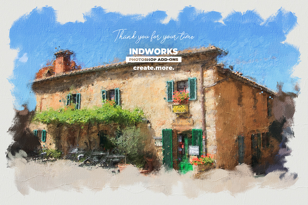 Painting Photoshop Action