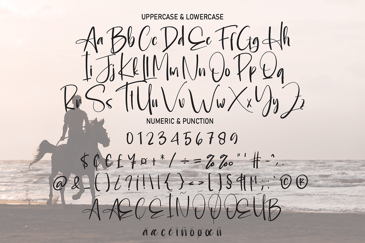 Hobbyhorse | Script Font, a Script Font by Scratchones