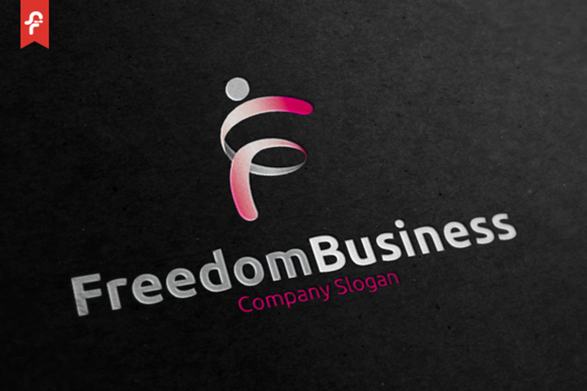 Freedom Business Logo, a Branding & Logo Template by ft.studio