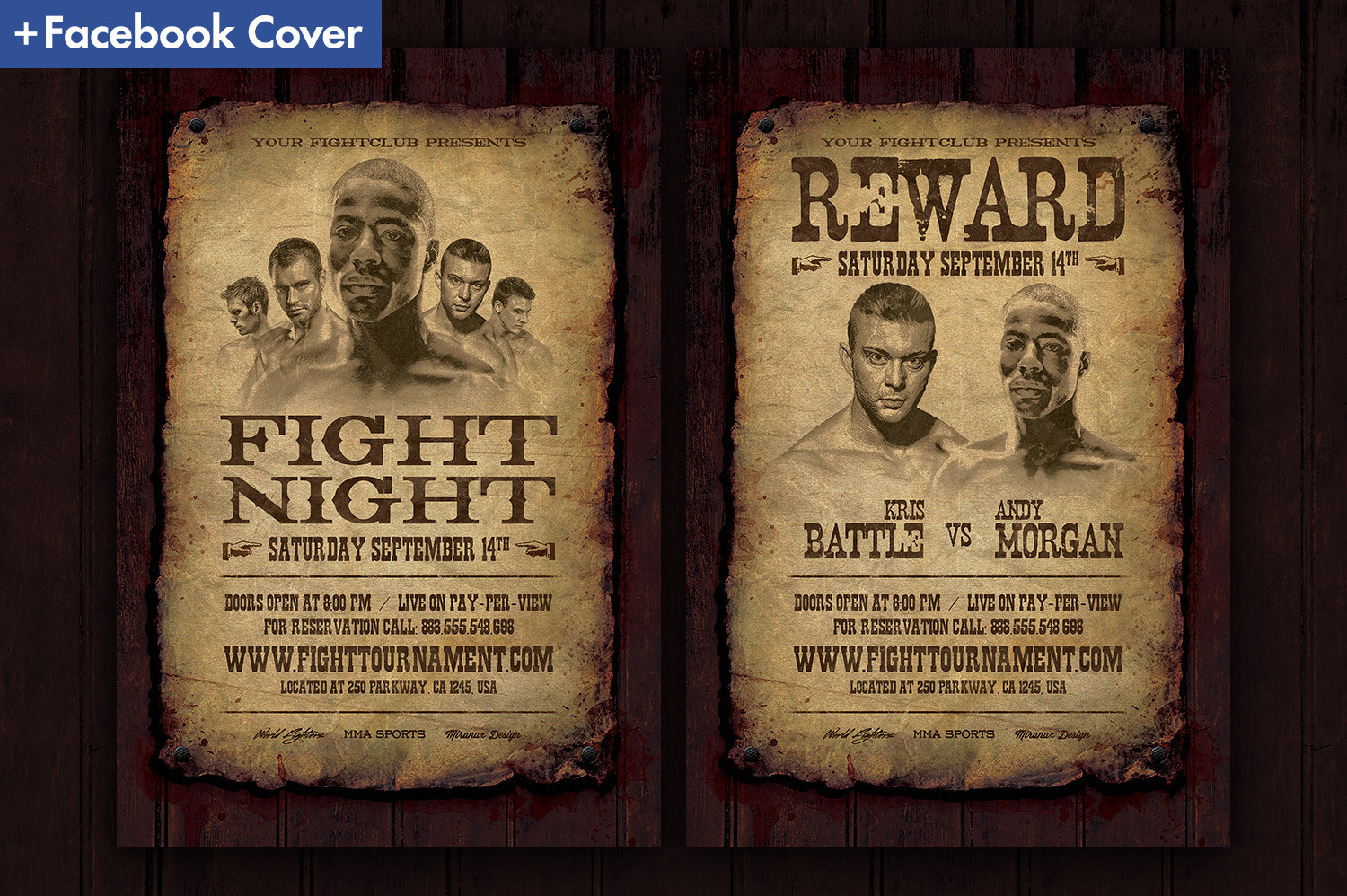 Wanted Flyer Template, a Flyer Template by Hyperpix Productions