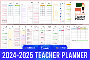 2024-2025 Teacher Planner Canva