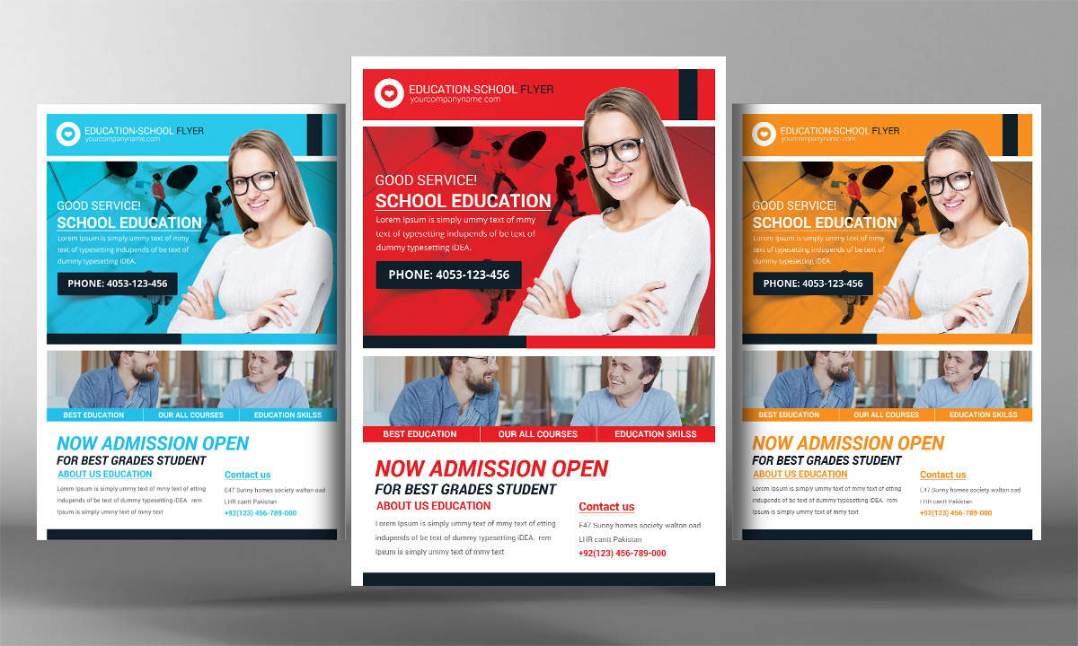 College Education Flyer, a Flyer Template by graphicforest | Creative ...