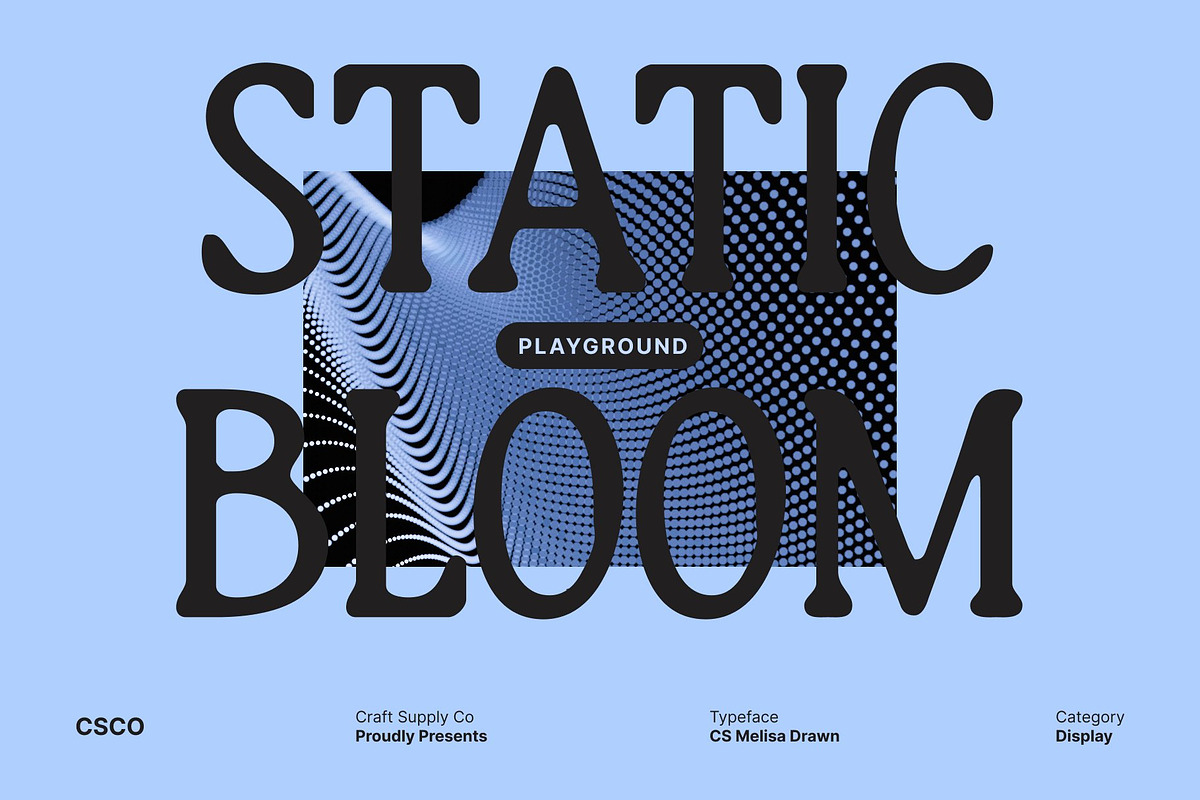 CS Melisa Drawn – Modern Serif Font