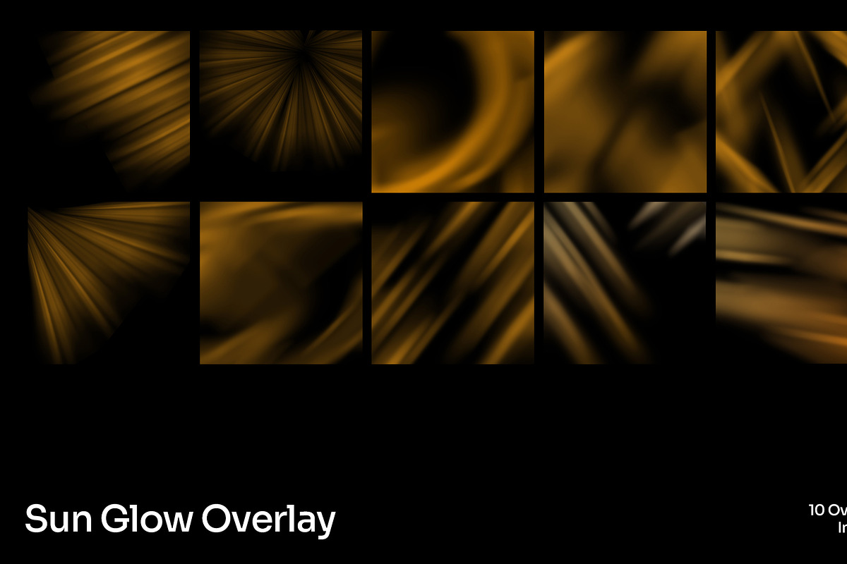 Sun Glow Overlay, a Texture Graphic by Neermana
