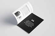 Minimal Black Portfolio Template, a Templates & Theme by evgenystudio