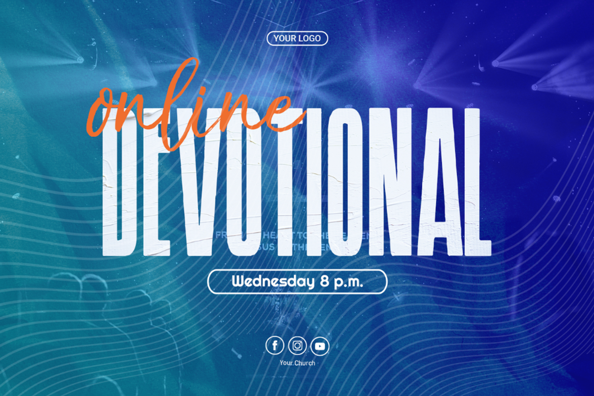 Church Design "Online Devotional"