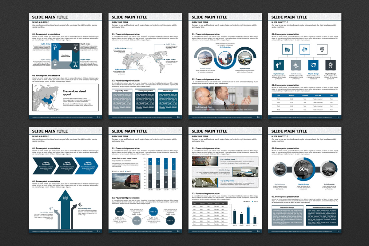 International Trade PPT Vertical, a Presentation Template by GoodPello