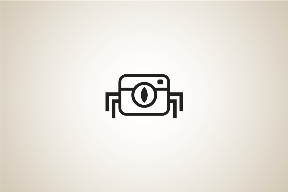Spider Camera Logo Template, a Branding & Logo Template by Heavtryq Design