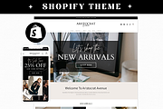 Minimalistic Shopify Store Template