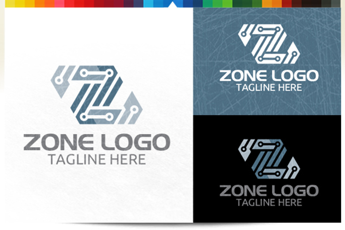 Zone Logo, a Branding & Logo Template by Acongraphic