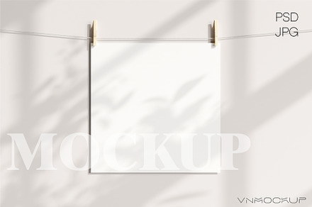 Ripped Paper Texture Mockup | Print Templates ~ Creative Market