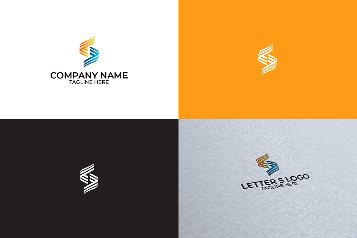 Letter S Logo Design, a Branding & Logo Template by GranzCreative