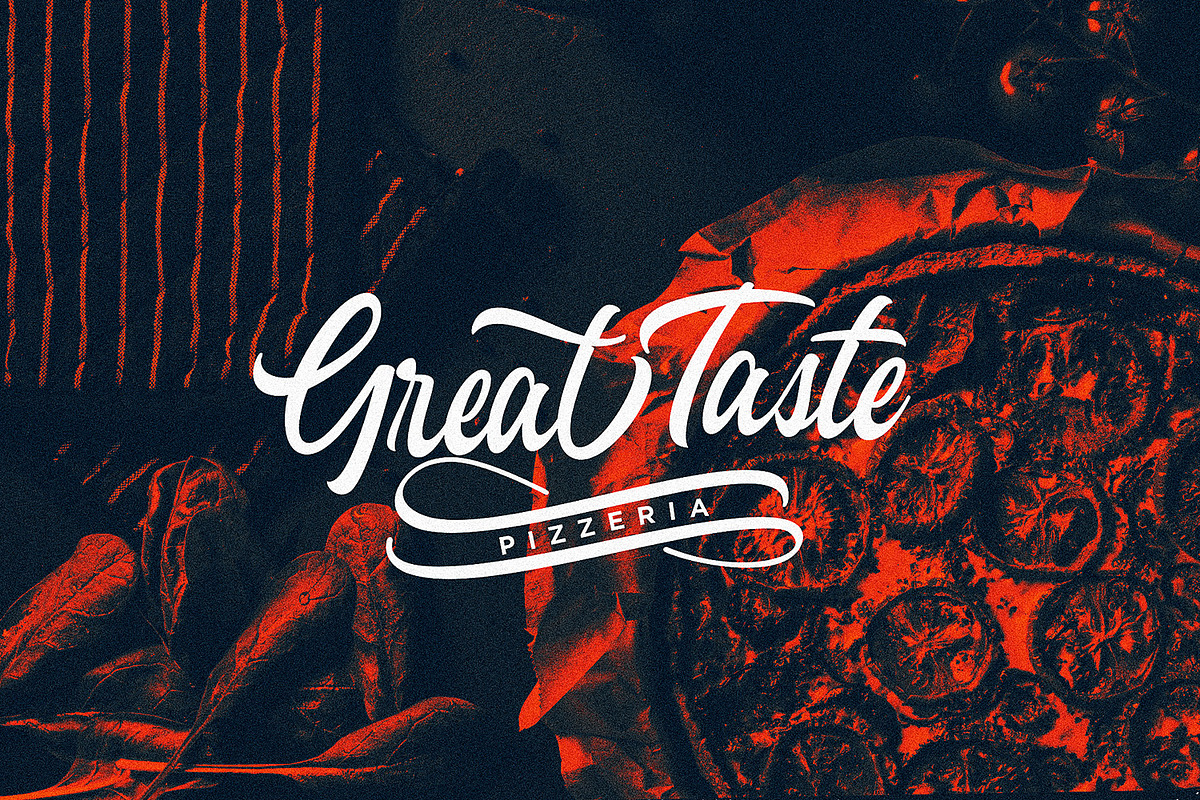 Heavenly Script, a Script Font by NUGS