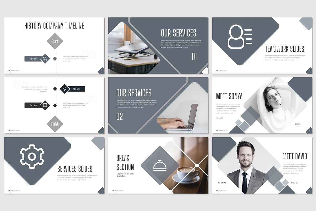 Blast - Google Slides Template, a Presentation Template by UnicodeID