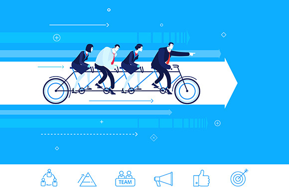 Teamwork (+ 6 icons), an Icon by Krolone