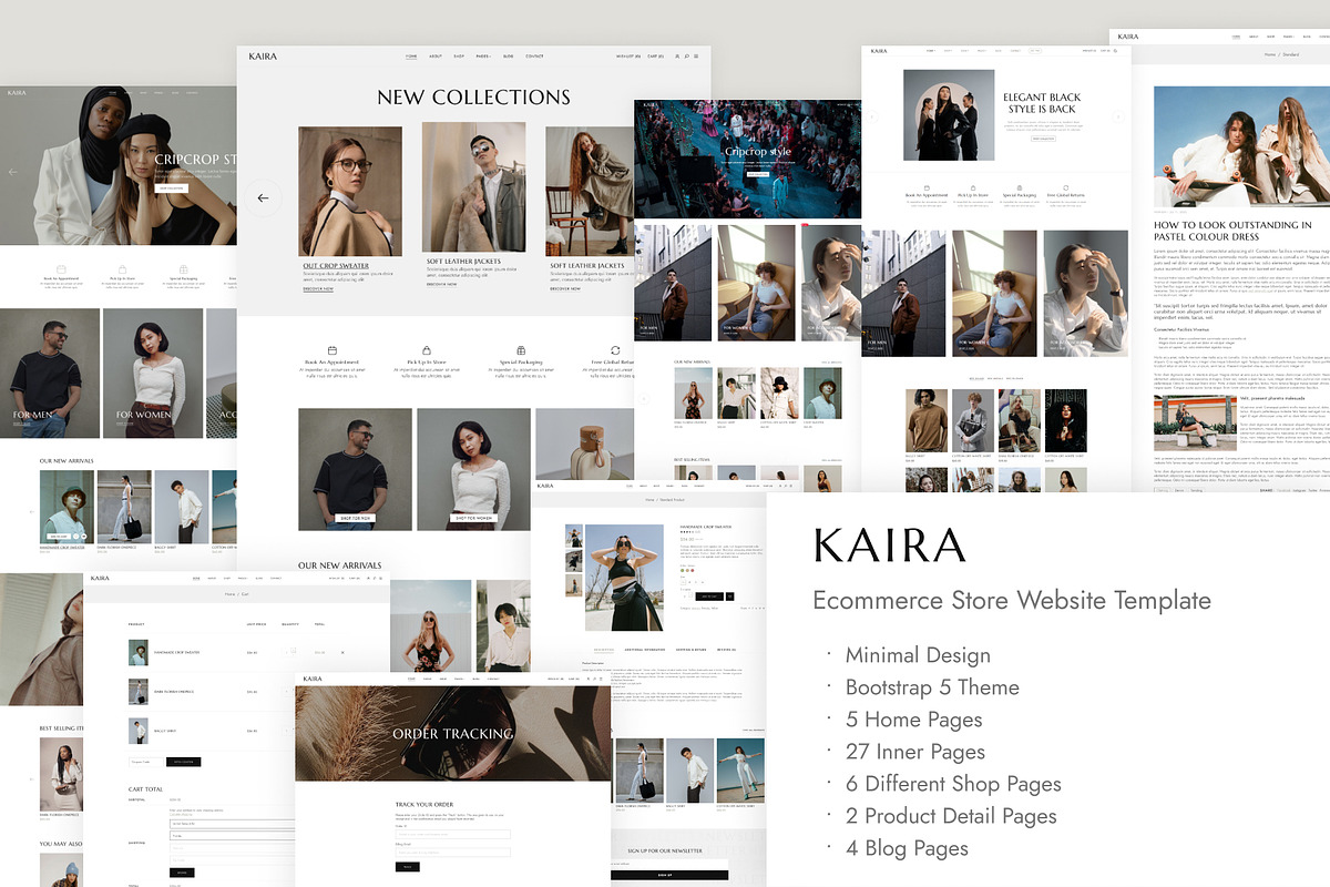 Kaira - Fashion Store HTML Template, a HTML Template by TemplatesJungle