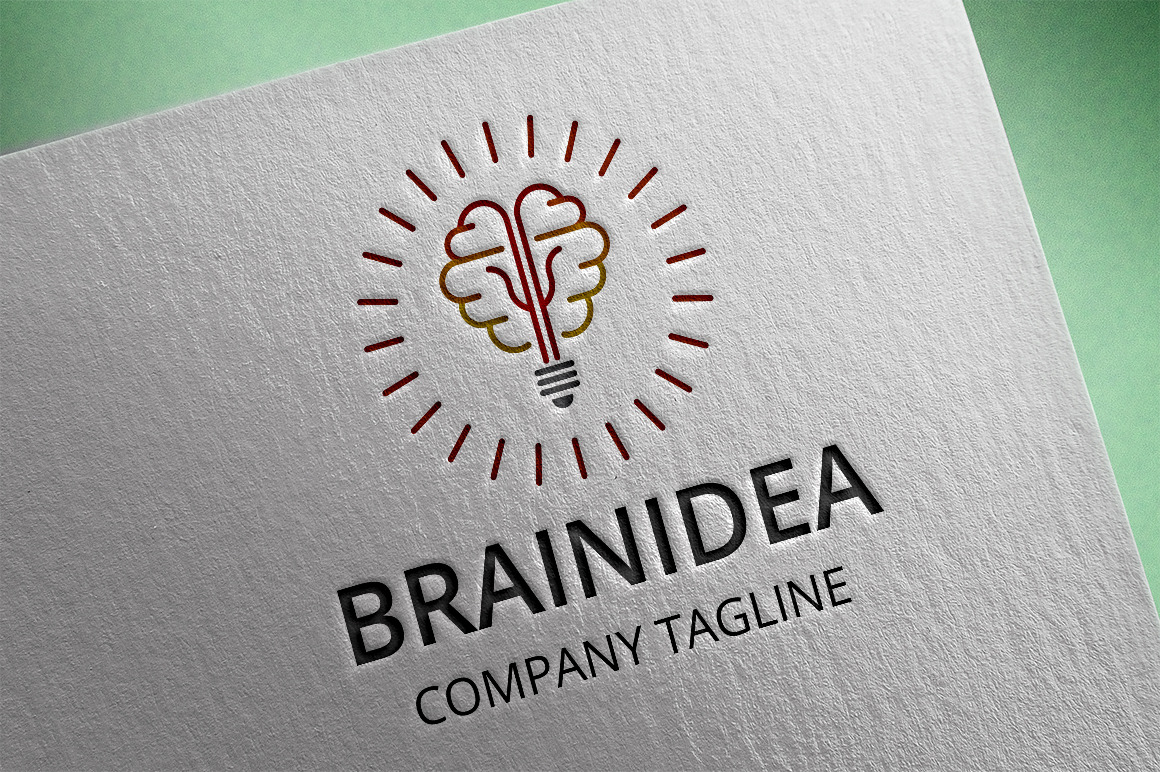 Brain Idea Logo, a Branding & Logo Template by Design_Planet