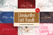 Handwritten Font Bundle Vol 4, a Script Font by StringLabs | Creative Market