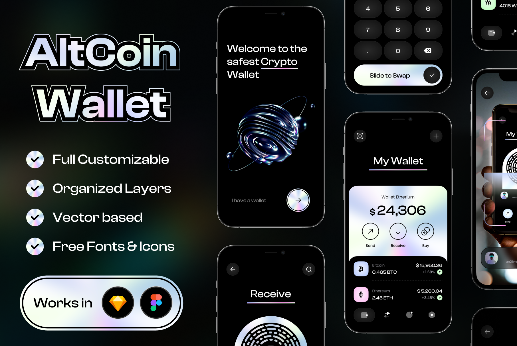 Crypto Wallet UI Kit