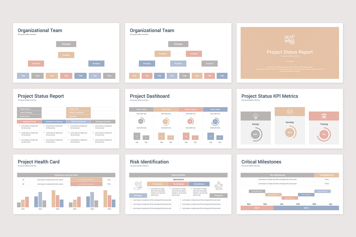 Project Proposal PowerPoint Template, a Presentation Template by ...