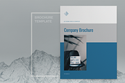 Blue Company Brochure Layout