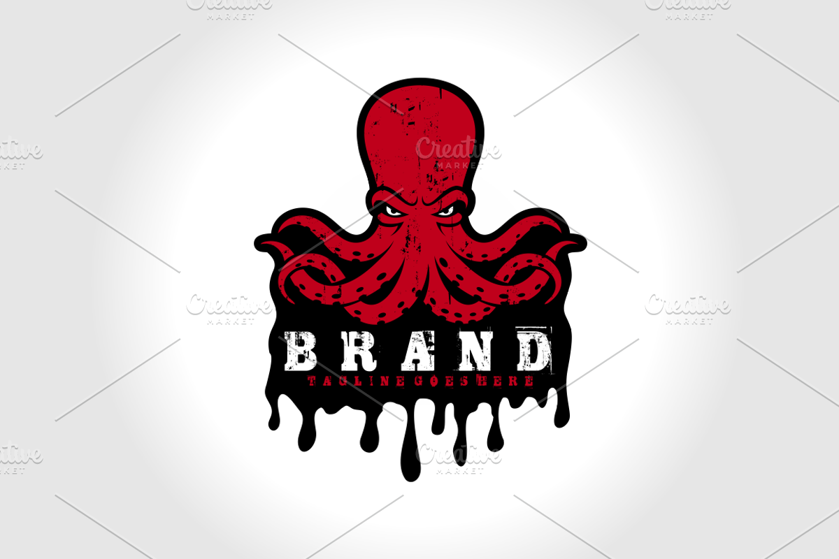 Octopus Logo, a Branding & Logo Template by herulogo