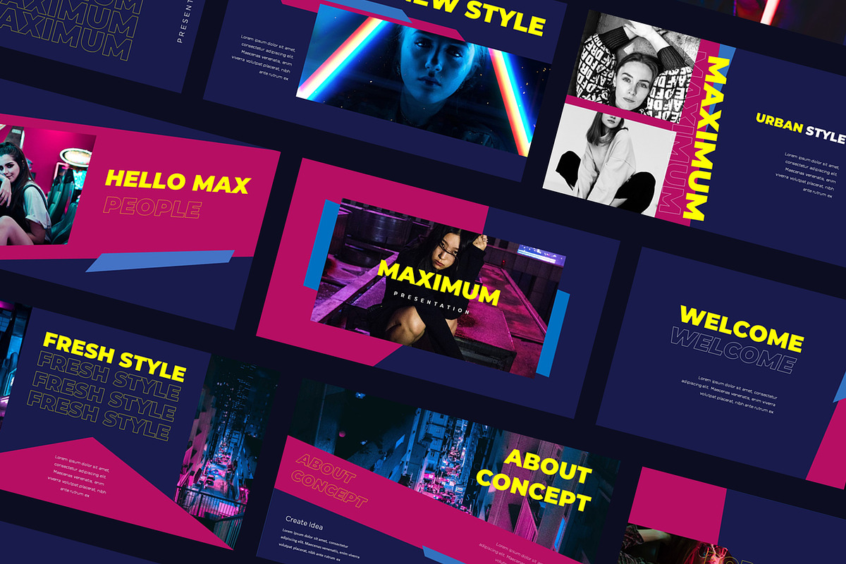 Maximum Powerpoint Template, a Presentation Template by Mox Design ...