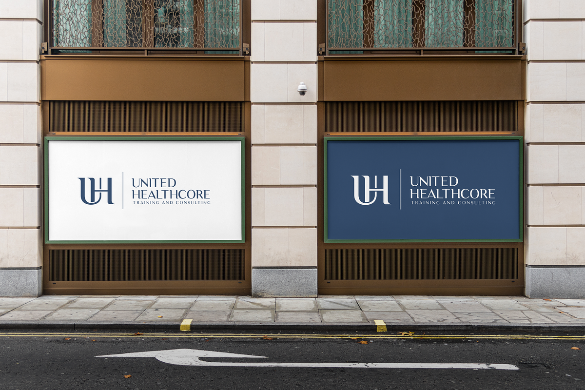 UH Logo Design Typography Monogram, a Branding & Logo Template by ...