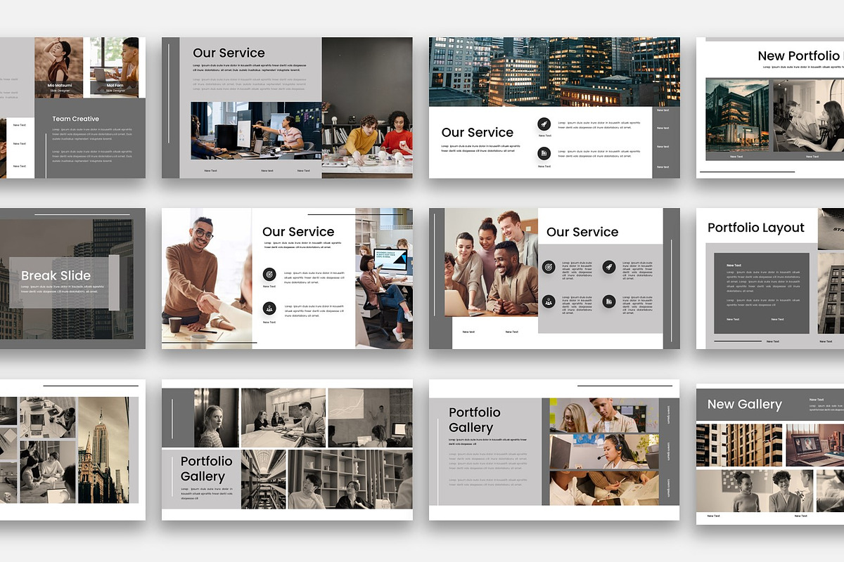 PRIME - PowerPoint Template, a Presentation Template by kreatifreya