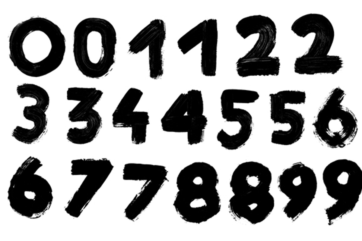 Handmade Sign Painter Alphabet, a Decorative Illustration by misirlou