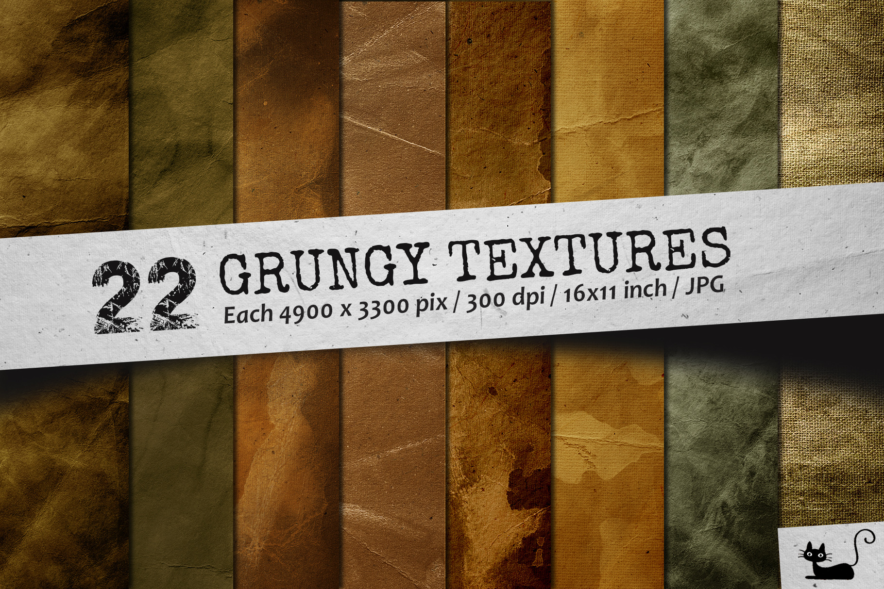 GRUNGY PAPER TEXTURE BACKGROUNDS, a Texture Graphic by graphic7