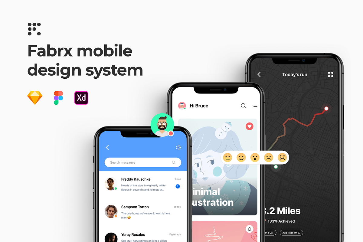 Fabrx Design System Bundle, an UI Kit Template by Fabrx Design
