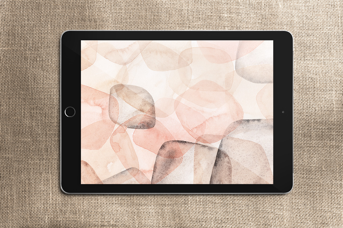 Neutral & Earthy abstract background, a Texture Graphic by NataliVA