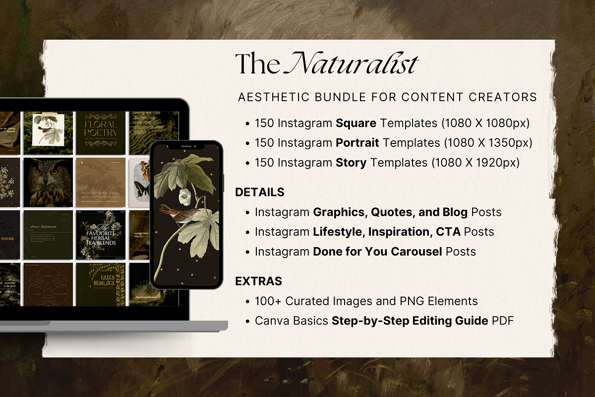 The Naturalist Social Media Bundle