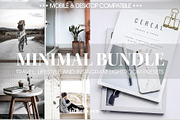 Minimal Bundle Lightroom Presets, an Action Add-On by in between details