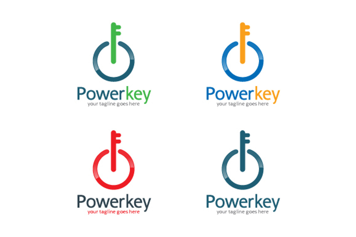 Power Key Logo Template, a Branding & Logo Template by gunaonedesign ...