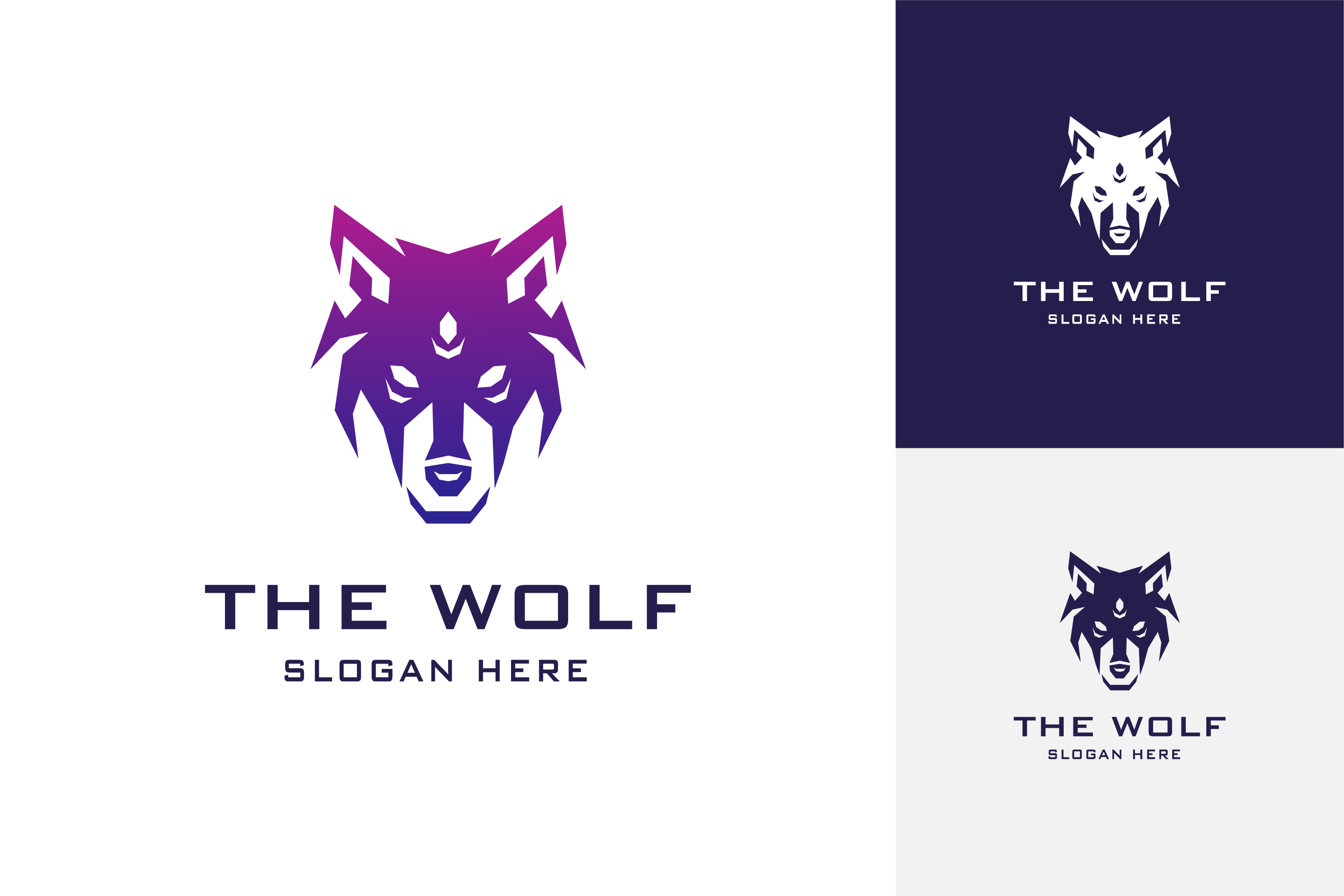Wolf Design Logo template, a Branding & Logo Template by agora