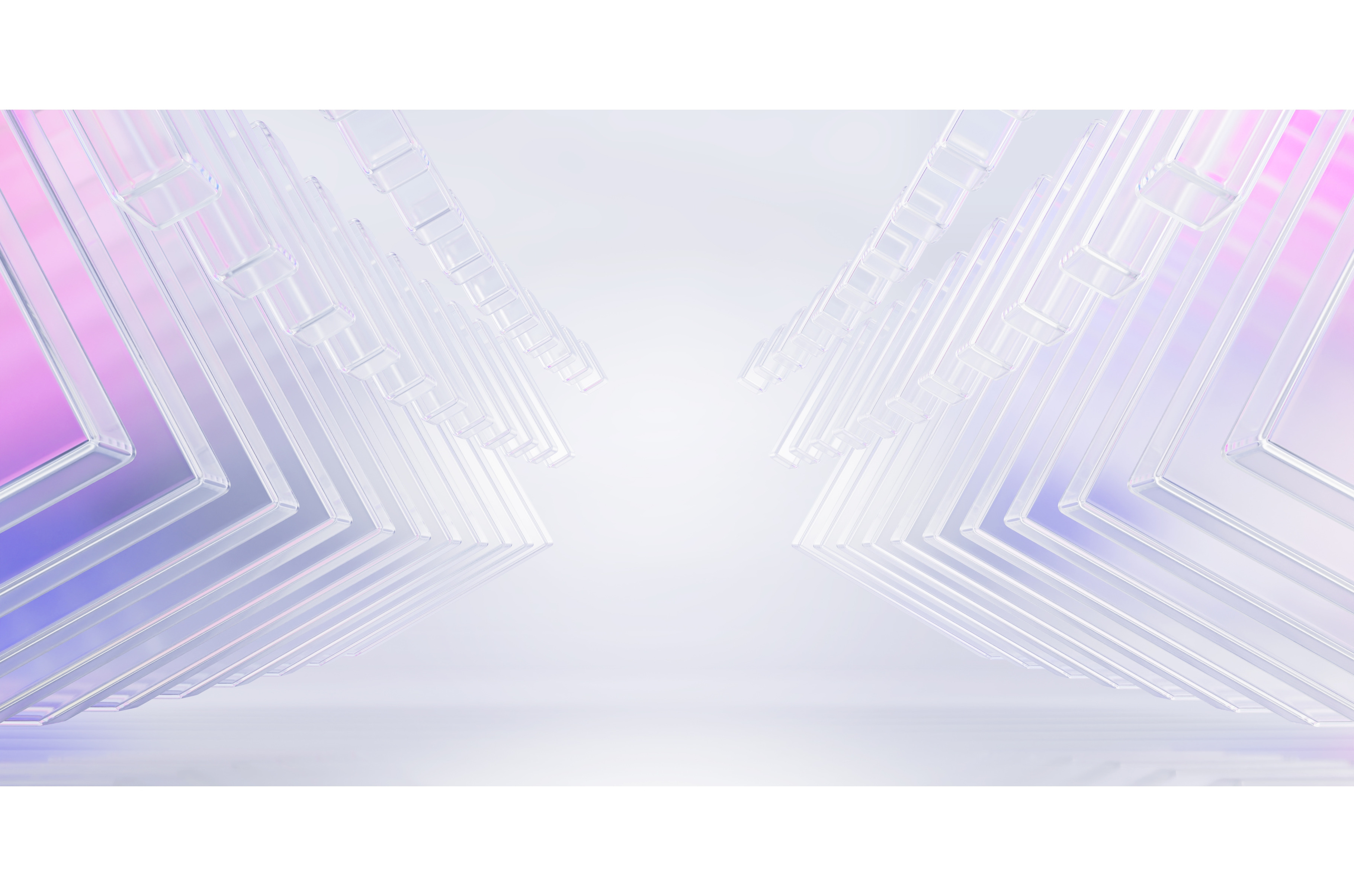 Glass architecture 3d background, an Architecture 3D Model by ...