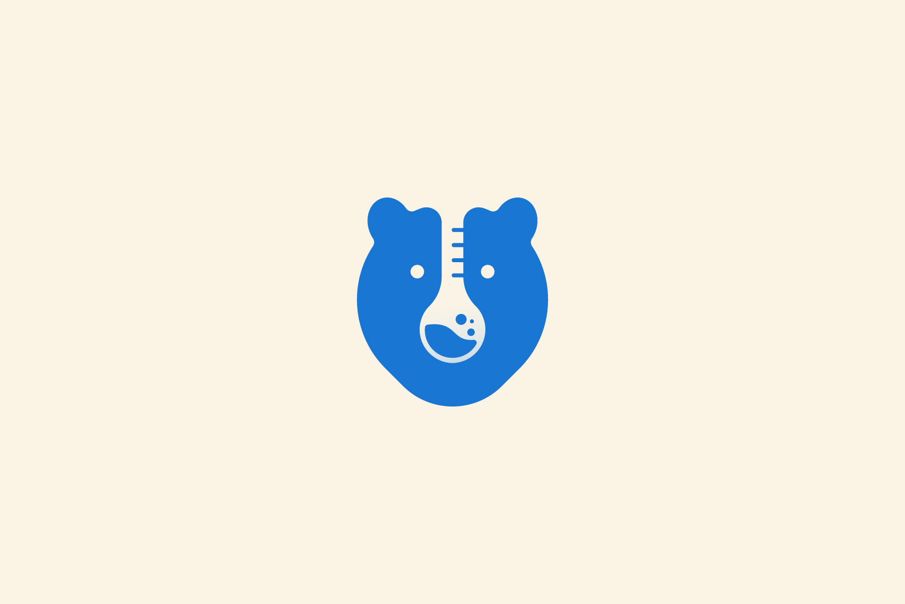 bear laboratory Logo Symbol Vector | Creative Market