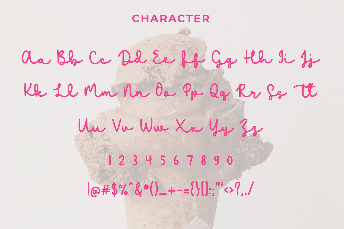 Gelato Modern Calligraphy Font, a Script Font by Formatika Studio ...